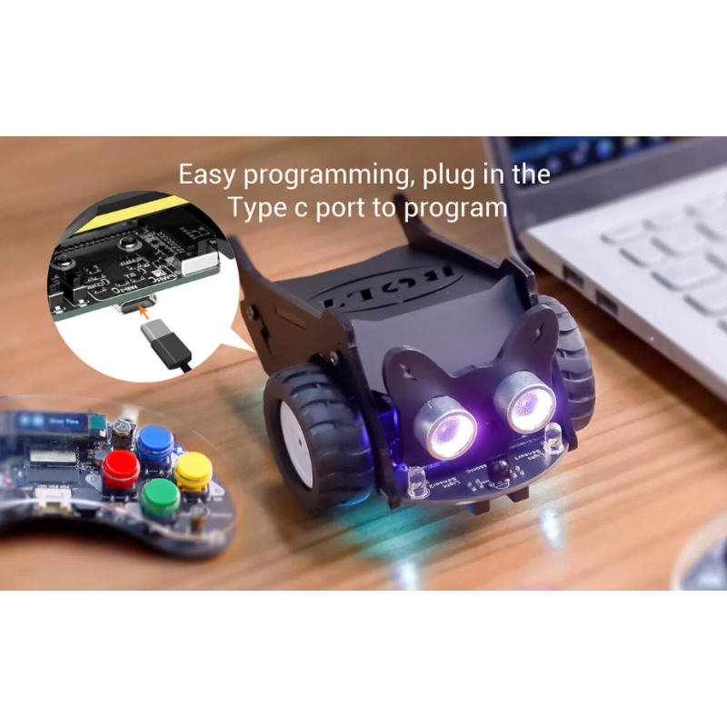 CrowBot BOLT-Open Source Programmable Smart Robot Car STEAM Robot Kit ...