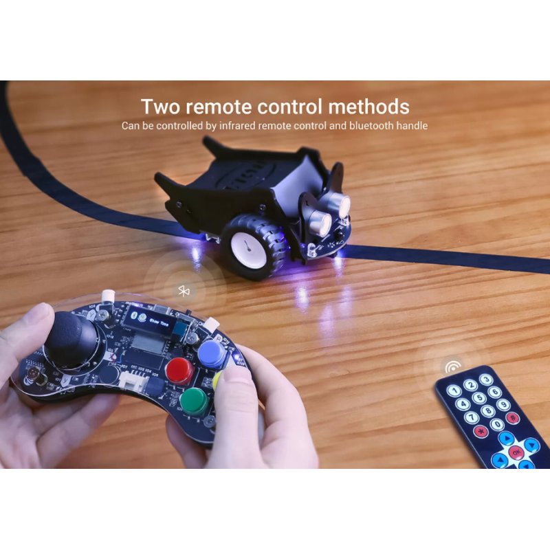 CrowBot BOLT-Open Source Programmable Smart Robot Car STEAM Robot Kit + IR Dialkove ovladanie ...