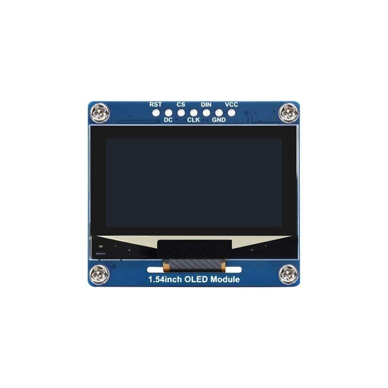 1.54inch OLED BLUE Display Module, 128×64 Resolution, SPI / I2C ...