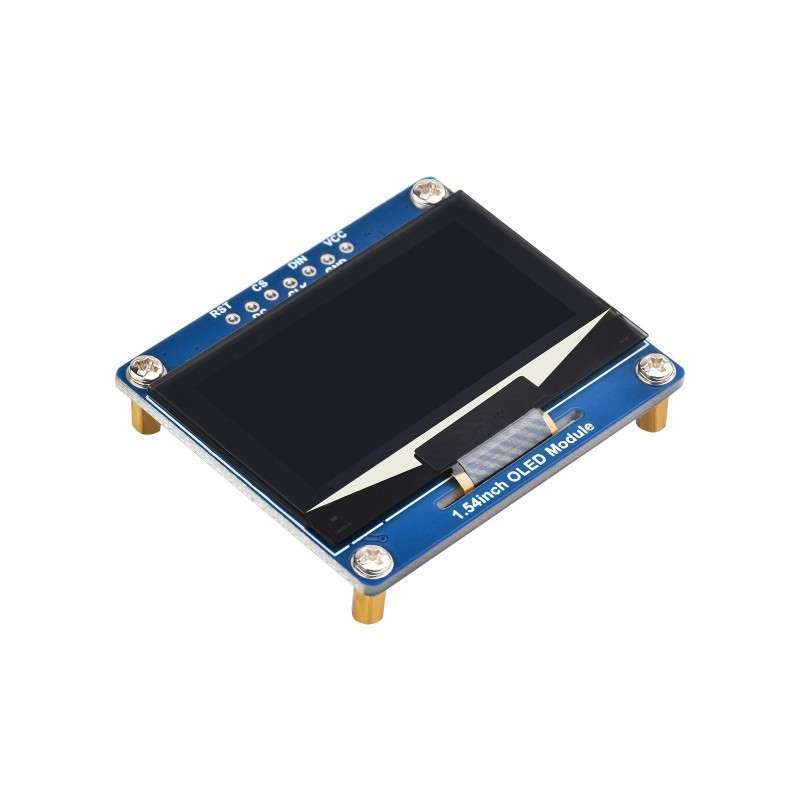 1.54inch OLED WHITE Display Module, 128×64 Resolution, SPI / I2C ...