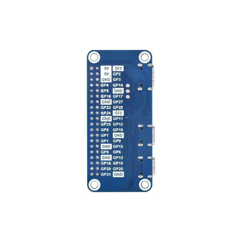 Waveshare RP2040-PiZero Dev.Board, Based Raspberry Pi RP2040 Dual-core ...