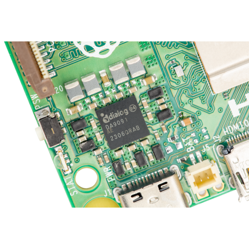 Raspberry Pi 5 4GB - BCM2712, 800MHz VideoCore VII GPU, 2×4-lane MIPI