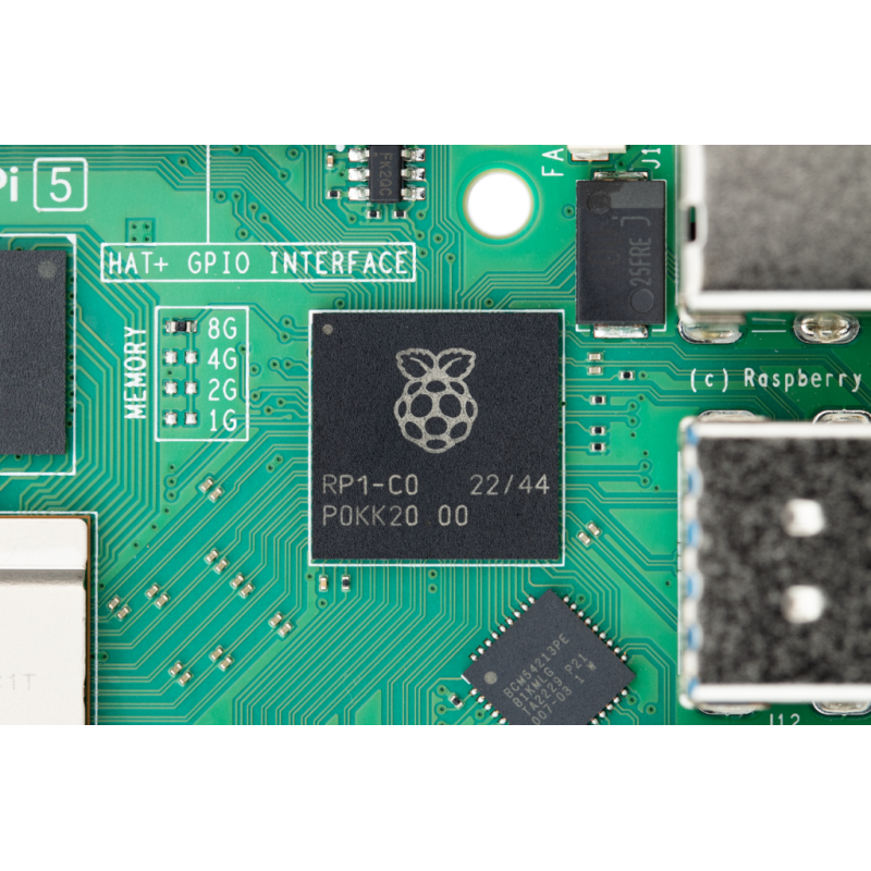 Raspberry Pi 5 8GB - BCM2712, 800MHz VideoCore VII GPU, 2×4-Lane MIPI