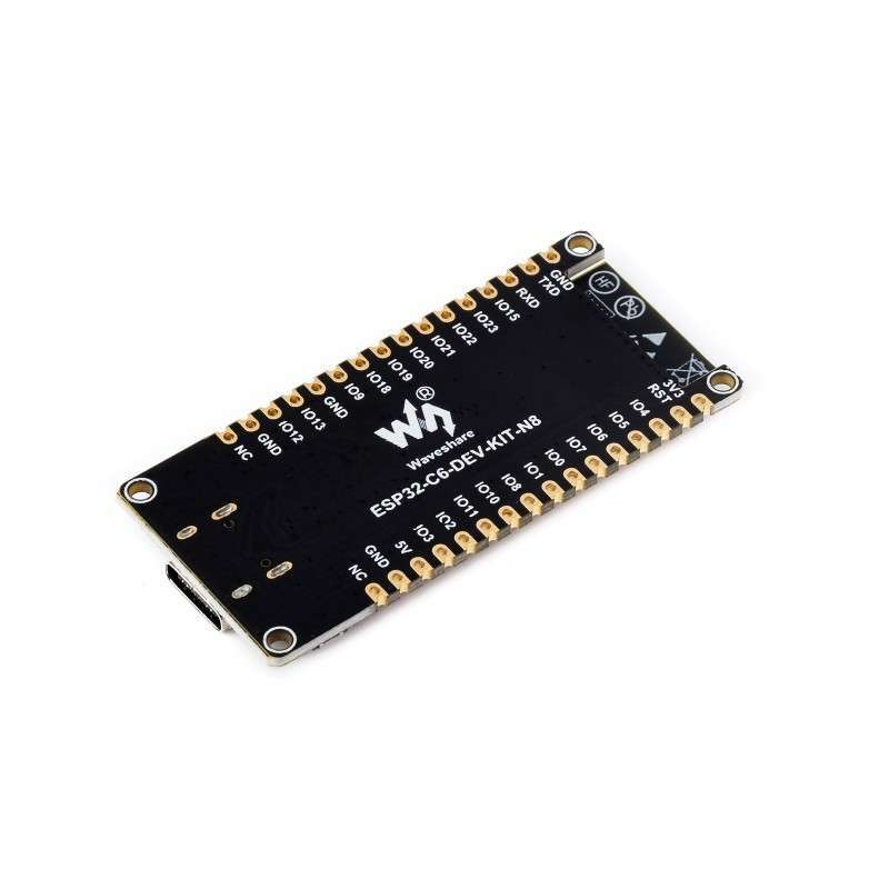 ESP32-C6 Microcontroller, WiFi 6 Dev.Board, 160MHz, ESP32-C6-WROOM-1-N8 ... ESP32-C6 Microcontroller, WiFi 6 Dev.Board, 160MHz, ESP32-C6-WROOM-1-N8 ...