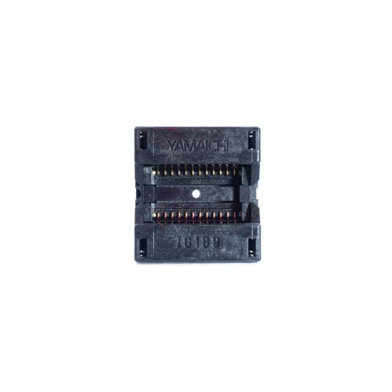 IC189-0442-065N THT socket for SOP44, TSOP TYPE I & II packages, Pitch from 0.40 mm up to 1.27 mm