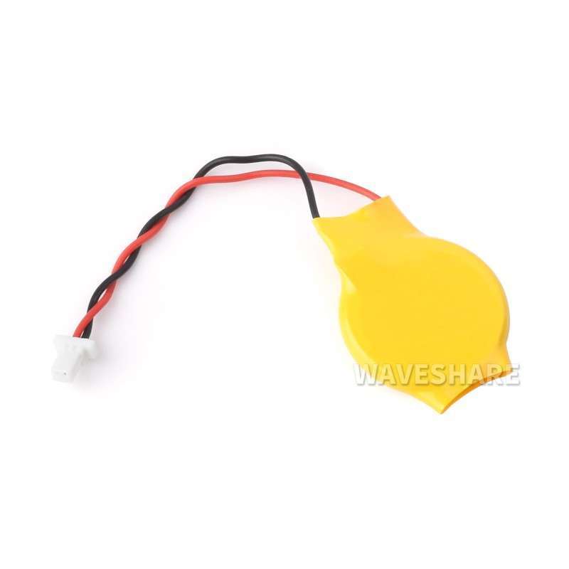 RTC Battery for Raspberry Pi 5, Supports Recharging, 64mAh Battery ...