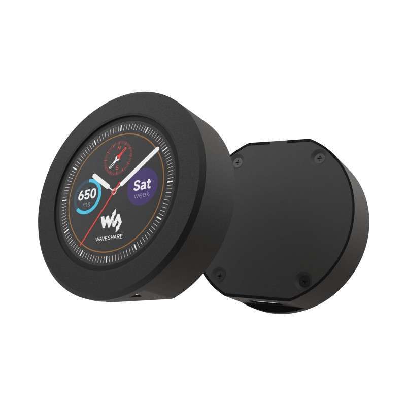 RP2040 Microcontroller Development Board,1.28inch Round Touch LCD, Accelerometer,Gyroscope,Metal ...