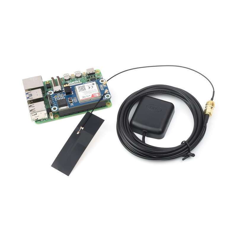 Cat-1/GSM/GPRS/GNSS HAT for Raspberry Pi, Based On A7670E module, LTE ...