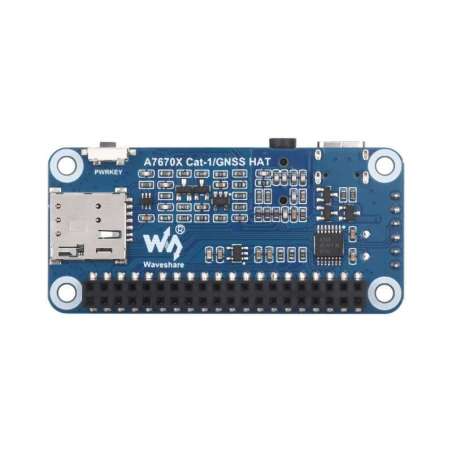 Cat-1/GSM/GPRS/GNSS HAT for Raspberry Pi, Based On A7670E module, LTE ...