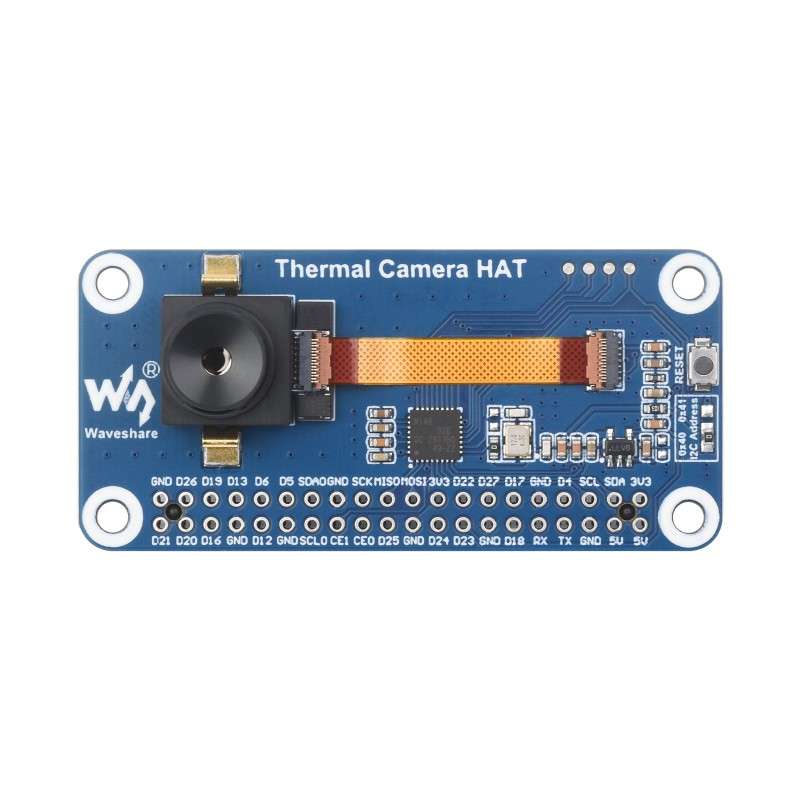 Long-wave IR 90° FOV, 40PIN GPIO, Thermal Imaging Camera Module ...