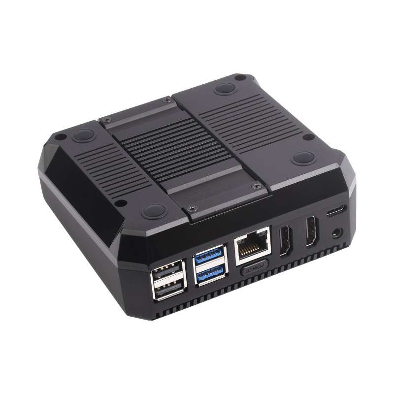 Argon ONE V3 Aluminum Alloy Case for Raspberry Pi 5, Built-in Cooling ...