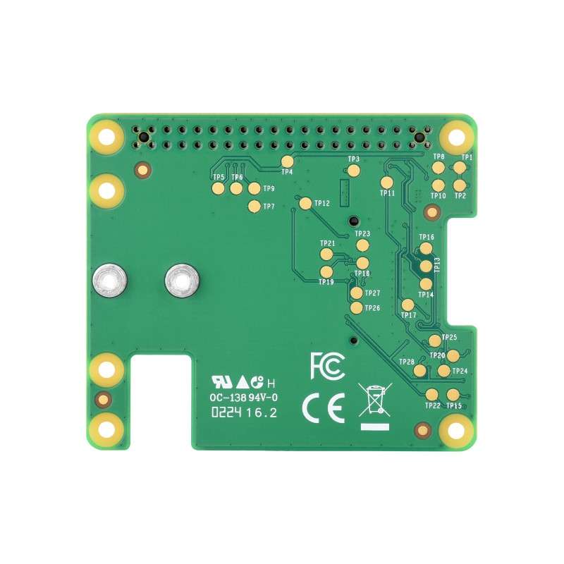 Official Raspberry Pi PCIe To M.2 HAT Raspberry Pi 5, HAT + NVMe ...