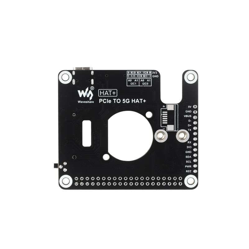 PCIe to 5G/4G/3G SIM8262A-M2 HAT Raspberry Pi 5 HAT, 3042/3052 SIMCom ...