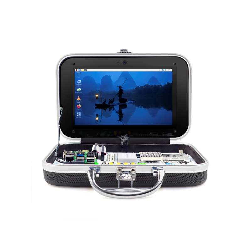CrowPi- Compact Raspberry Pi Educational Kit 9inch display, compatible ...