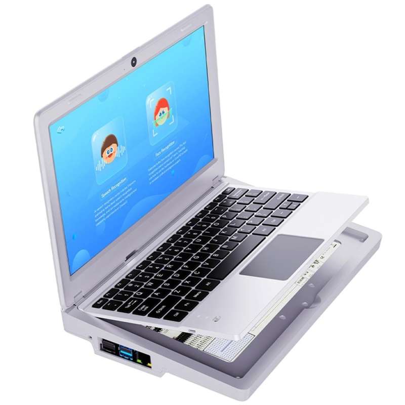 CrowPi2 (Silver) All in One Raspberry Pi Laptop & STEM Learning (ER ...