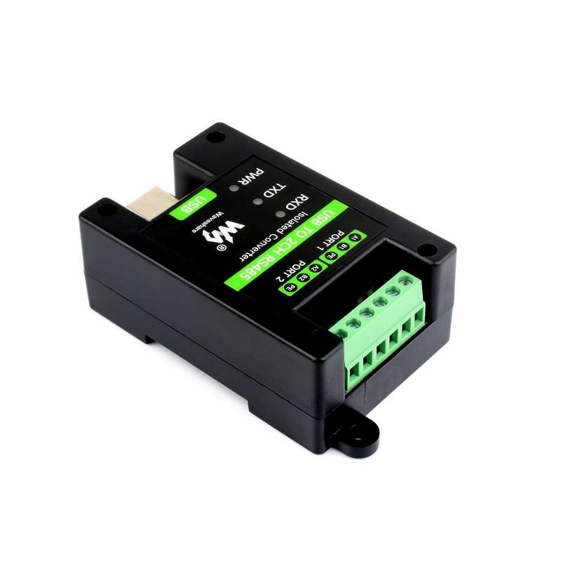 USB TO 2CH RS485 Industrial Grade Isolated Converter, USB To RS485 ...