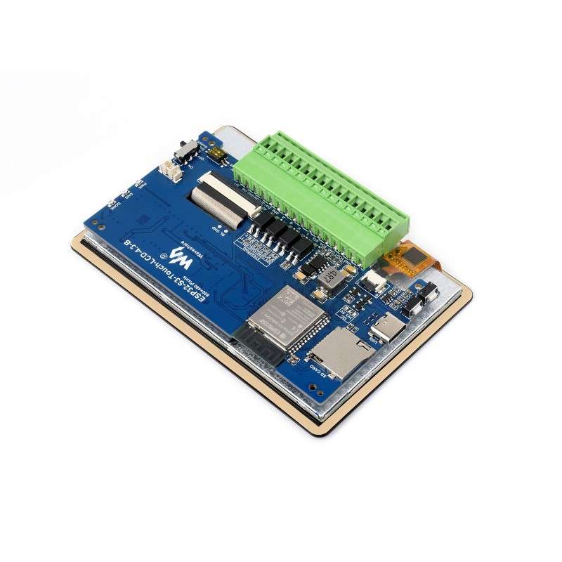 ESP32-S3 4.3inch Touch LCD Development Board Type B, 800×480, 5-point ...