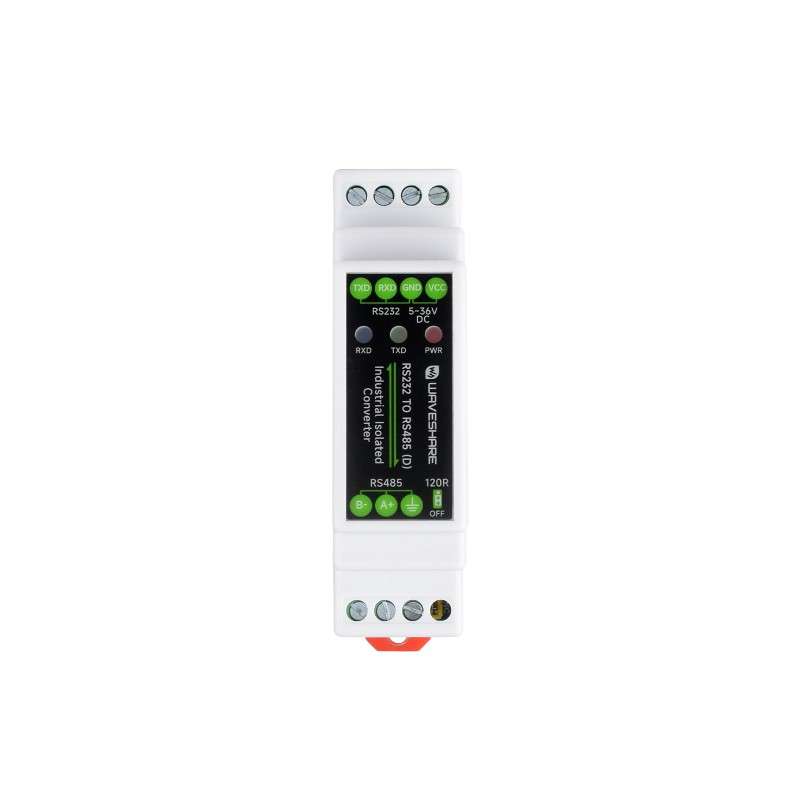 RS232 To RS485 Converter, Digital Isolator, Rail-Mount, 600W ...