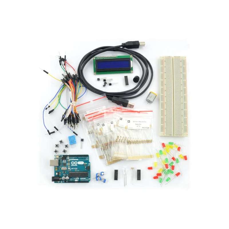 StarterKit Advanced with Arduino Uno A000066 module + Box