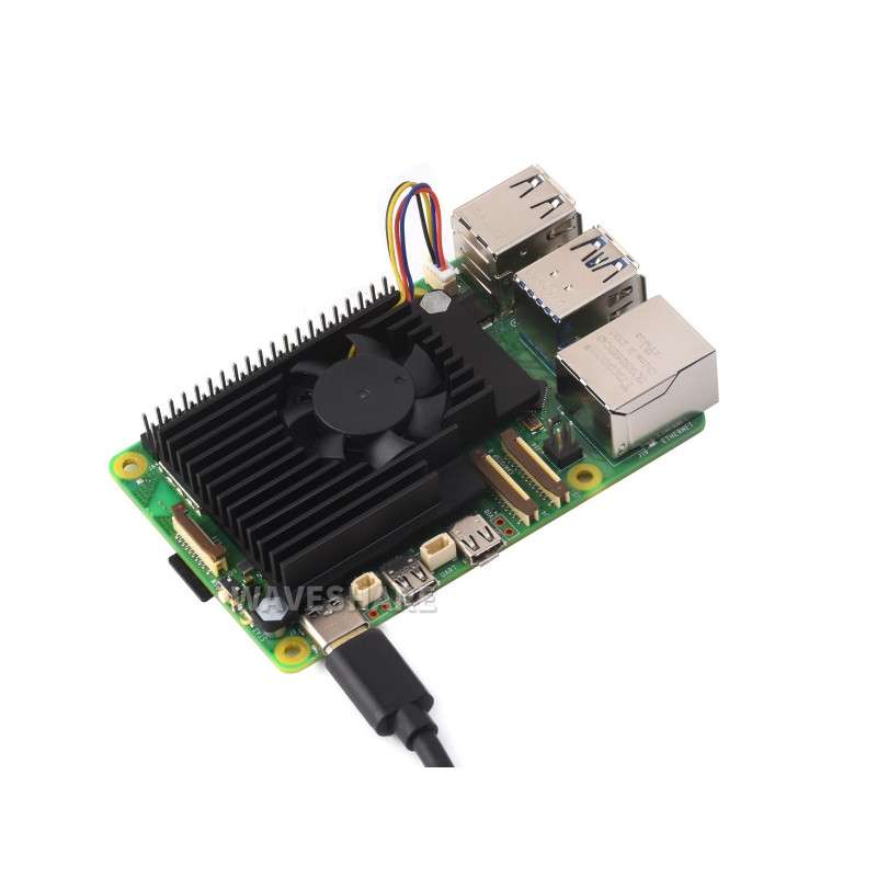 Active Cooler for Raspberry Pi 5, Active Cooling Fan, Aluminium ...
