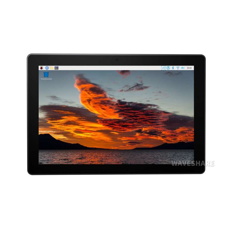 Industrial HMI All-in-one Touch Display Raspberry Pi 5, 10.1inch, Dual 4K HDMI Output, 10-point ...