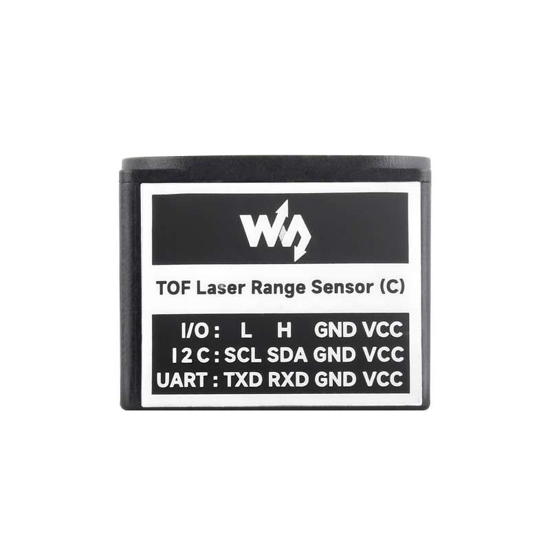 TOF 25m (time of flight) Laser Range Sensor (C), UART / I2C / IO ...