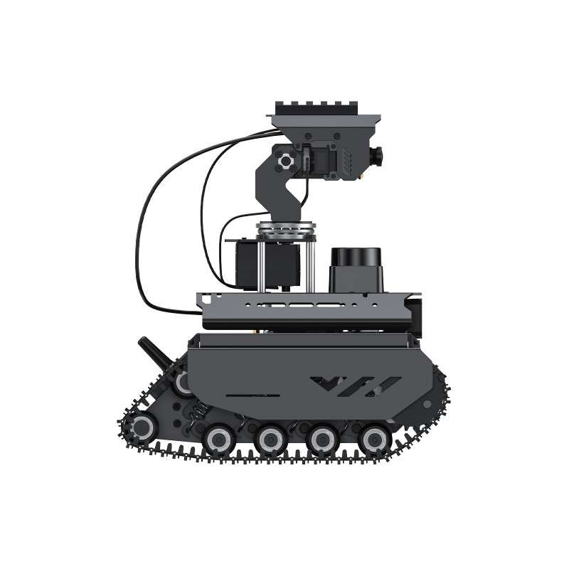 UGV Beast ROS 2 Open-source Off-Road Tracked AI Robot, Dual controllers, metal Body, for ...