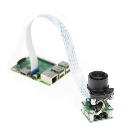 Arducam PTZ Pan Tilt Zoom Camera Controller for Raspberry Pi 5/4/3B+/3 ...