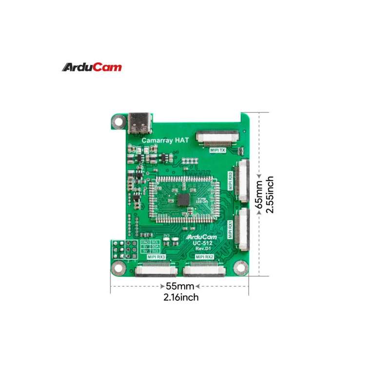 Arducam 12MPx2 Synchronized Stereo Camera Bundle Kit for NVIDIA Jetson ...