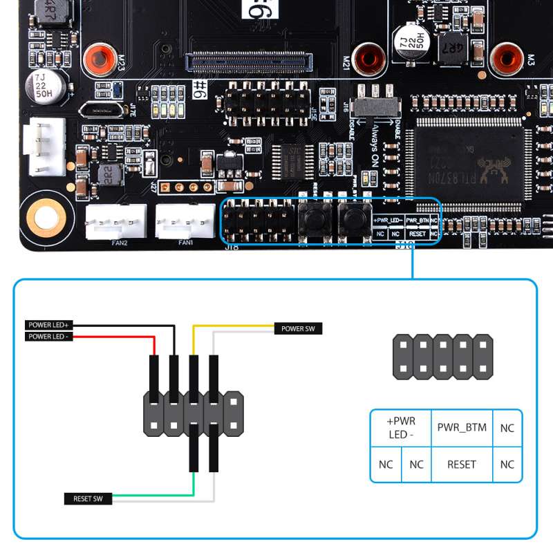Only Case Deskpi Itx Case Kit For Deskpi Super6c Raspberry Pi Cm4