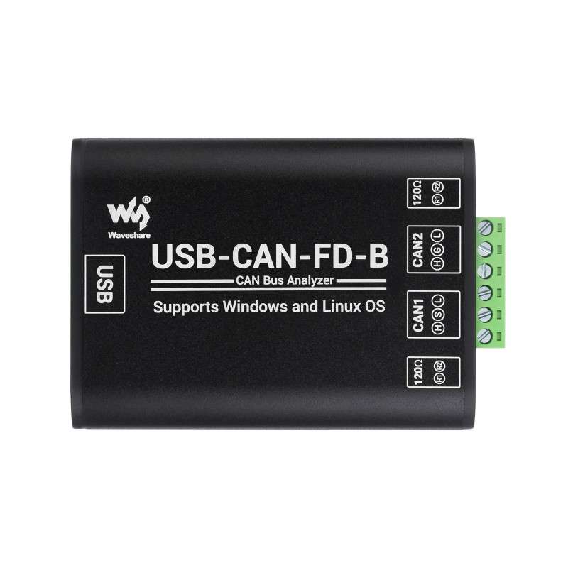 Industrial Grade CAN/CAN FD Bus Data Analyzer, USB To CAN FD Adapter ...