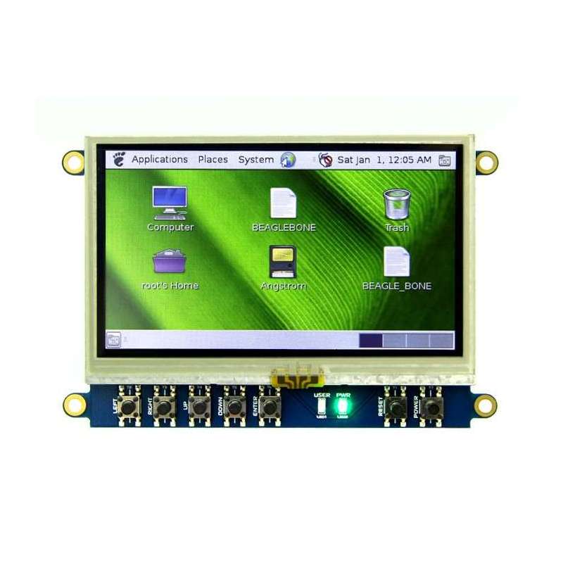 LCD 4.3" Cape for BeagleBone Black ‐ Touch Display (Seeed LCD00700B)