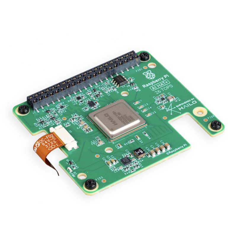 Raspberry Pi AI HAT+ 13 TOPS (Integrovaný Akcelerátor Hailo-8L / Hailo ...