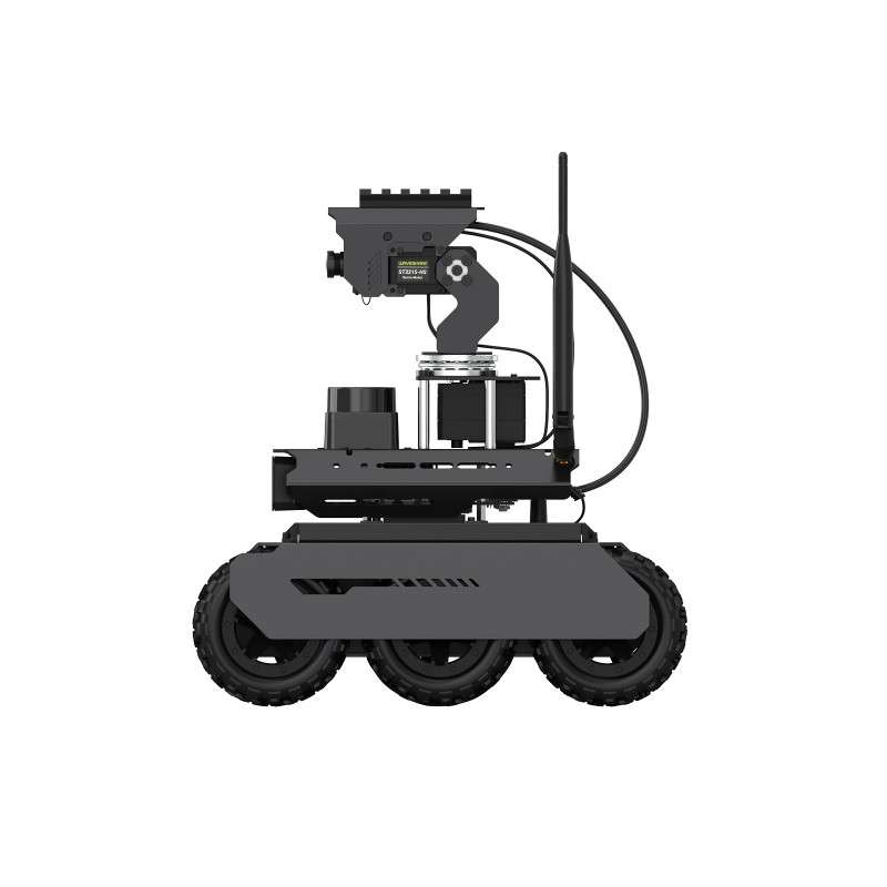 UGV Rover ROS 2 6 Wheels 4WD AI Robot Jetson Orin, 360° Pan-Tilt, for Jetson Orin Nano 4GB Kit ...