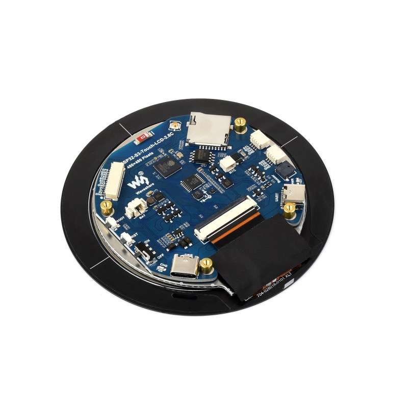 ESP32-S3 2.8inch Capacitive Touch Round Display Dev.Board, 480×480, 32 ...