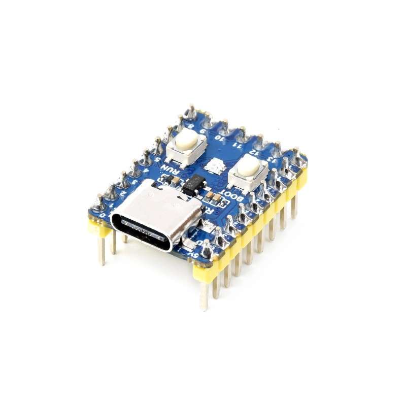 Waveshare RP2350-Zero Mini Dev.Board, Raspberry Pi Microcontroller (WS-29361) with pre-soldered ...
