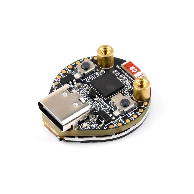 ESP32-C3 0.71inch Round Display Dev.Board, 160×160 ESP32-C3 SPI (WS-29327)