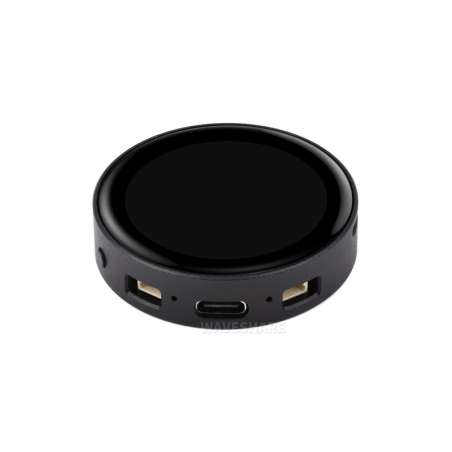 ESP32-S3 1.43inch AMOLED Display Dev.Board, 466×466, QSPI CNC Metal Case, ESP32 With Display (WS ...