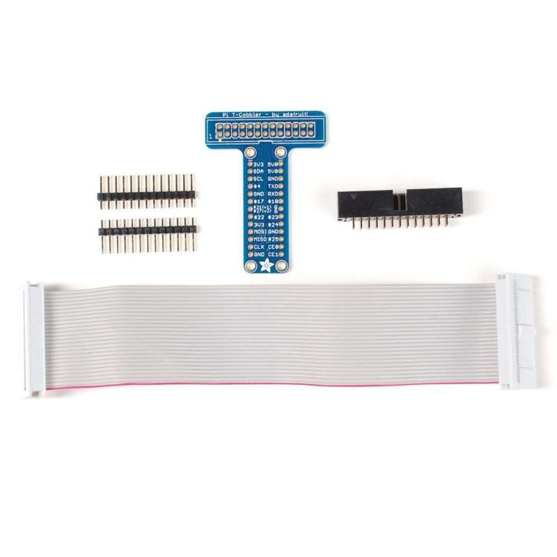 Pi T-Cobbler Breakout 26pin cable Kit for Raspberry Pi 1/2 (Adafruit 1105)