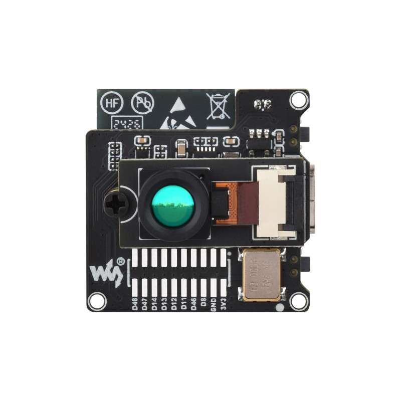 ESP32-S3 IR Thermal Imaging Camera Module, Type-C Port, 80×62 Pixels, 45° (WS-30136)
