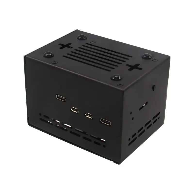 Geekworm X1200-C1 Metal Case pro Raspberry Pi 5 X1200 UPS Shield
