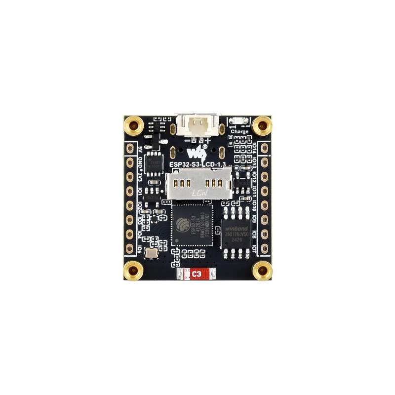 ESP32-S3 1.3inch Display Dev.Board, 240×240 ST7789V2 6-Axis IMU, 262K Color, SPI (WS-30558 ...