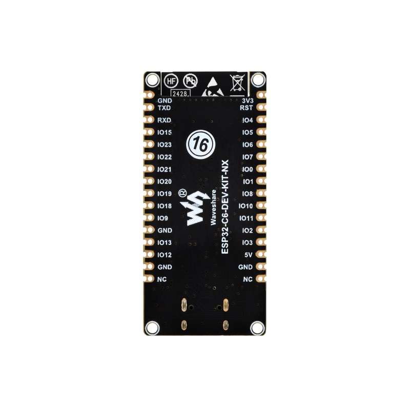 ESP32-C6 Microcontroller, WiFi 6 Dev.Board, 160MHz ESP32-C6-WROOM-1-NX ...