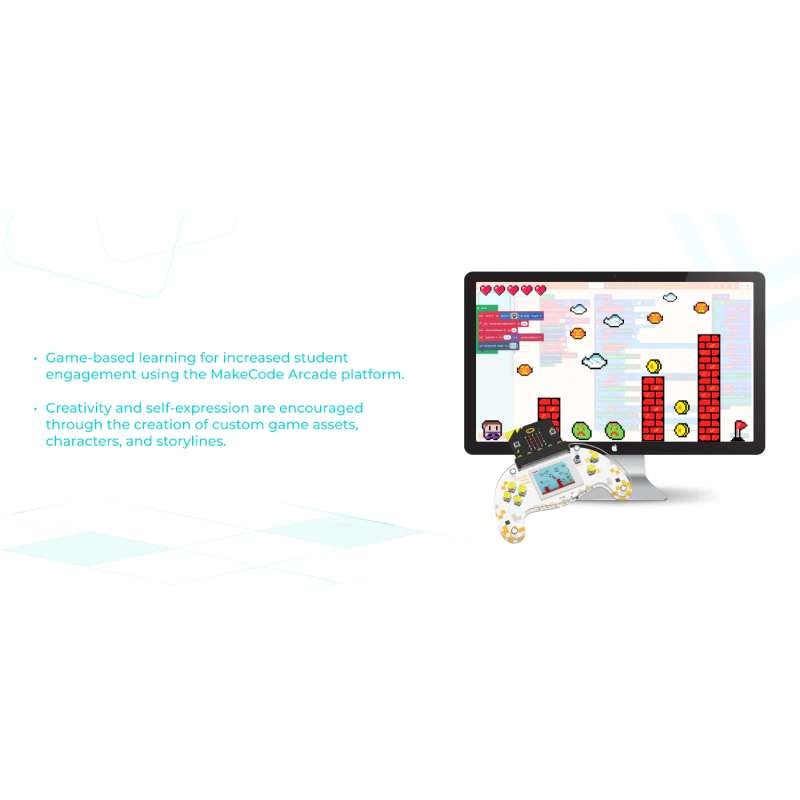 ELECFREAKS micro:bit Retro Programming Arcade SE, Arcade for makecode ...