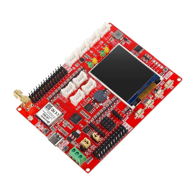 LoRaWAN LR1262 Development Board Integrated RP2040 with 1.8 “ LCD for ...