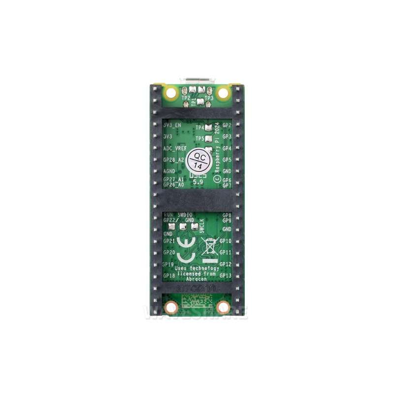 Raspberry Pi Pico 2 WH Microcontroller Board, Official RP2350 Chip ...