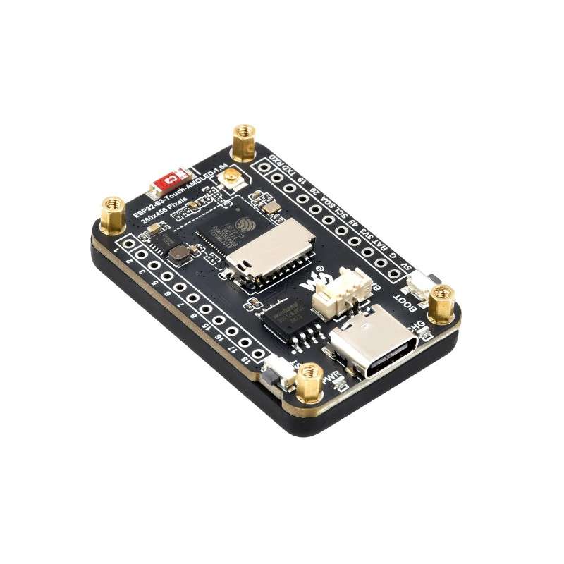 ESP32-S3 1.64inch AMOLED Touch Display Dev.Board, 280×456, QSPI ...