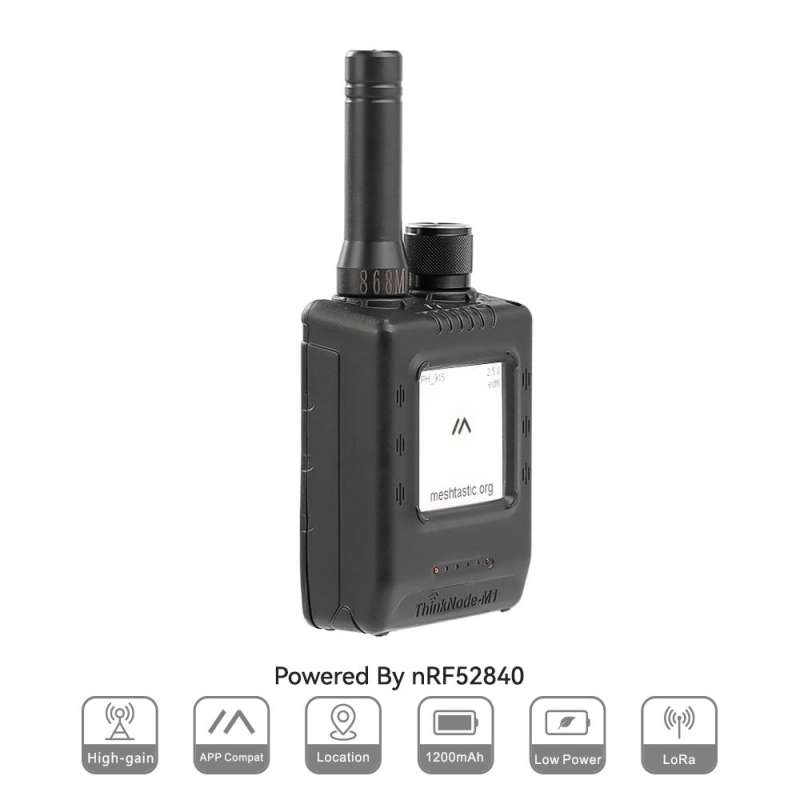 ThinkNode M1 LoRa Meshtastic Transceiver | With 1.54" EPD Screen|GPS ...