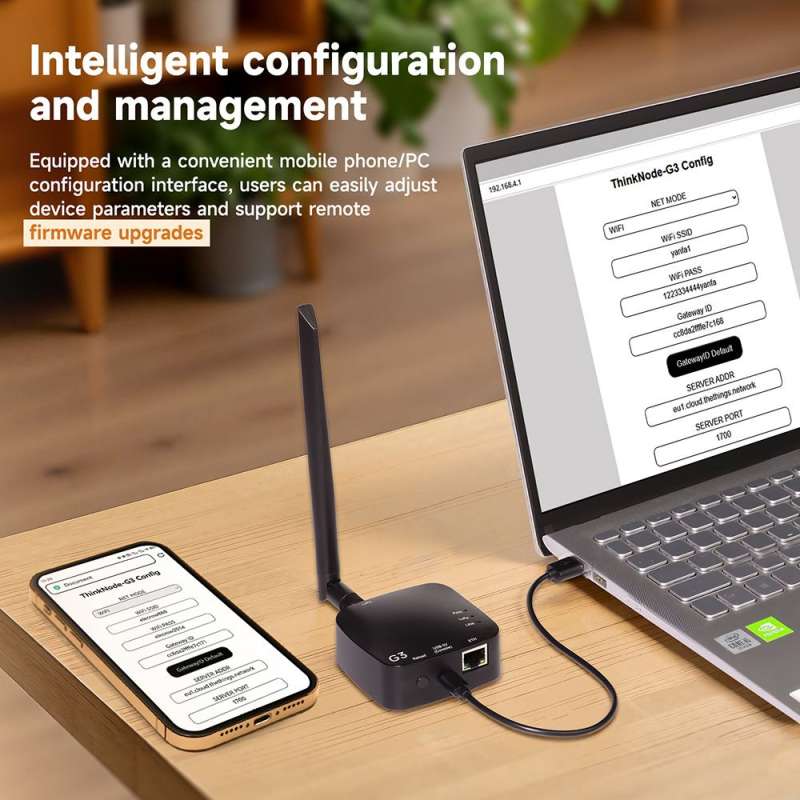 ThinkNode G3-Single Channel LoRaWAN Gateway, ESP32-S3 Chip, Smart Home ...