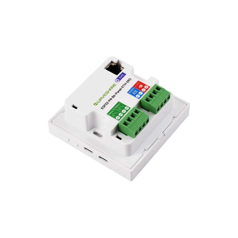 ESP32-P4 Smart 86 Box Dev.Board, Based On ESP32-P4 4inch 720×720 Touch Display, 5-point Touch ...